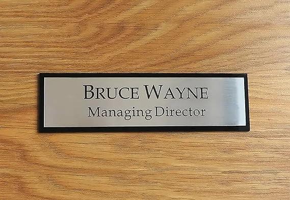 Customised Name Plates